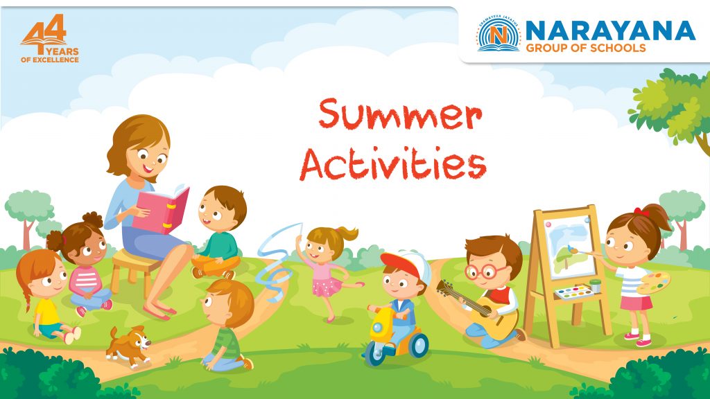 How to Engage Your Children During Summer Vacations? Narayana Schools ...