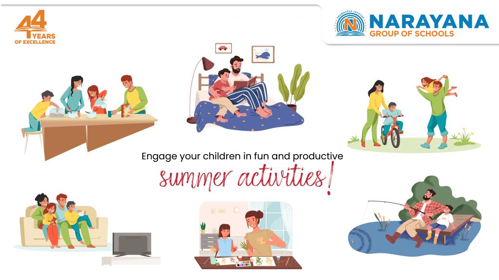 How to Engage Your Children During Summer Vacations? Narayana Schools ...